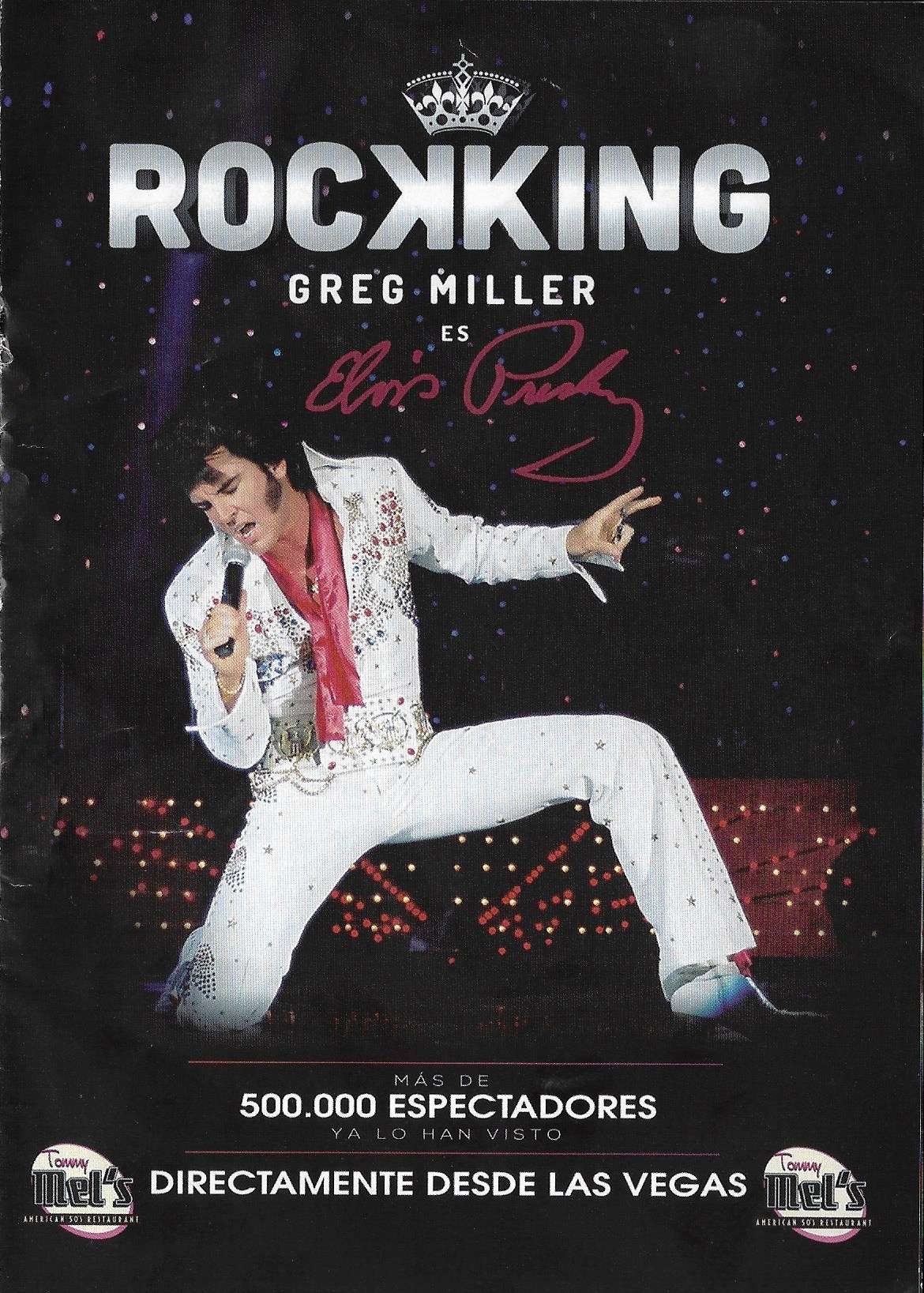 Greg Miller es Elvis Presley a Rockking, Canute Art Angels & Accessories